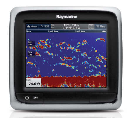 Raymarine a67 Multifunktionsdisplay mit Fishfinder | mit wifi und Gold ...