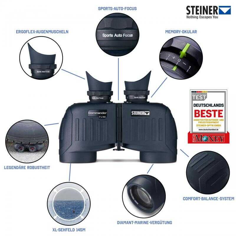 Steiner Commander 7x50 | 7x50 LRF | 22878