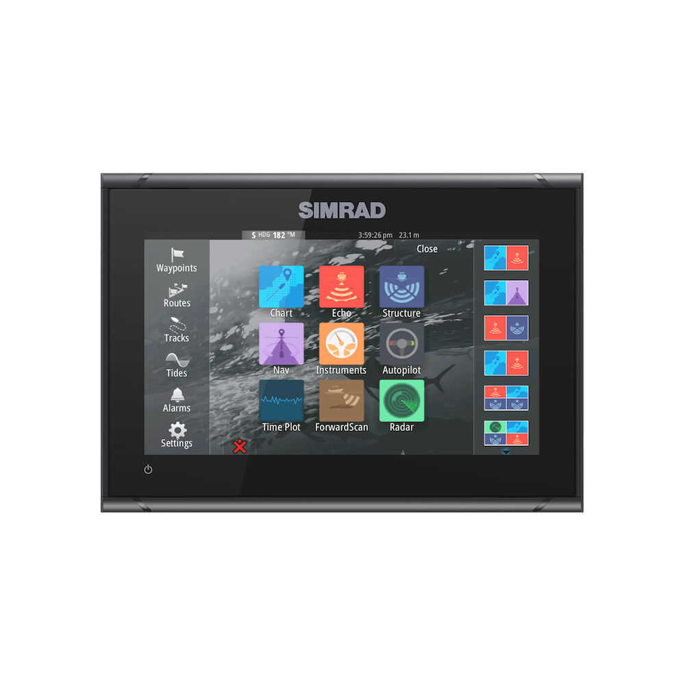 Simrad GO 9 Multifunktionsdisplay | - | 22328