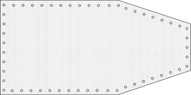 Watski vorgeformte Proflex-Plane | 7x12m | 6079
