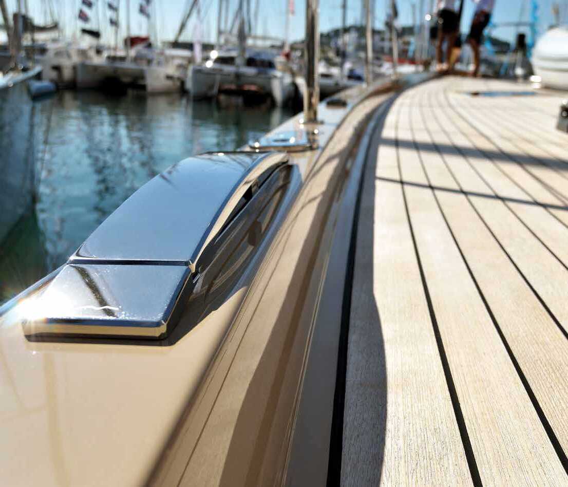 Seasmart Pop-up Cleat | 500 mm / Aluminium | schwarz eloxiert | 22579