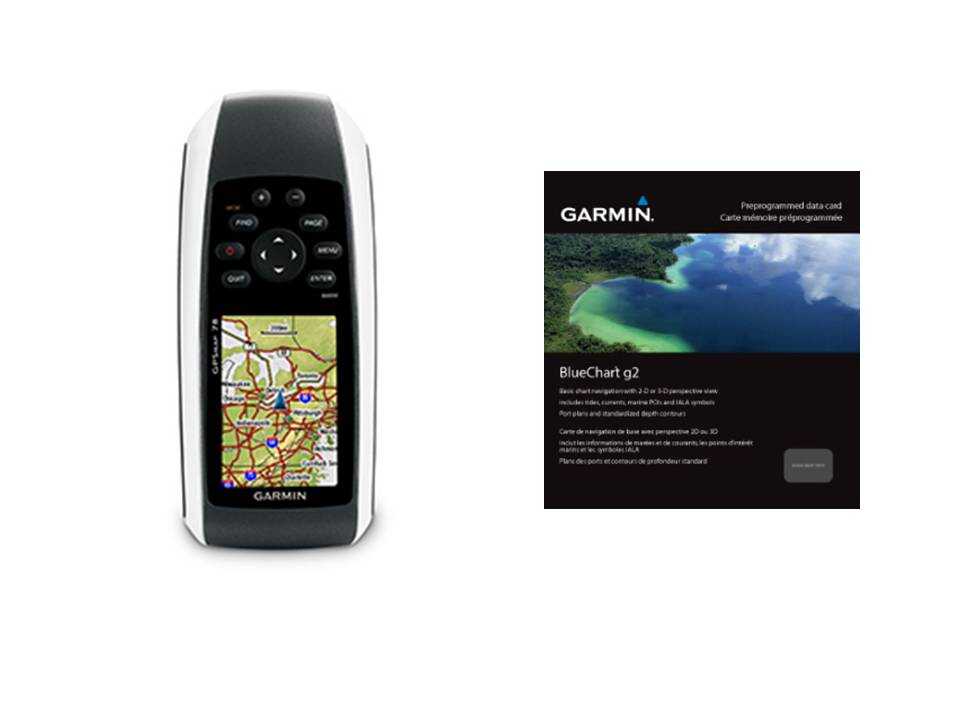 Garmin GPSMAP 78 & BlueChart g2 Small Bundle | 19246