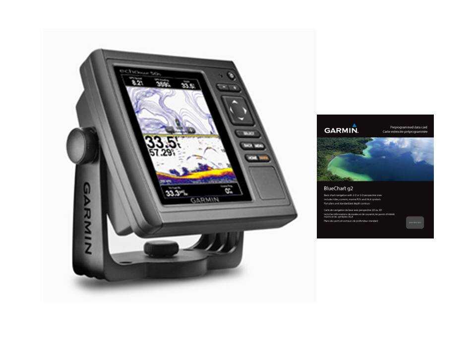 Garmin echoMAP 50s mit Schwinger & BlueChart g2 Regular Bundle | 19241