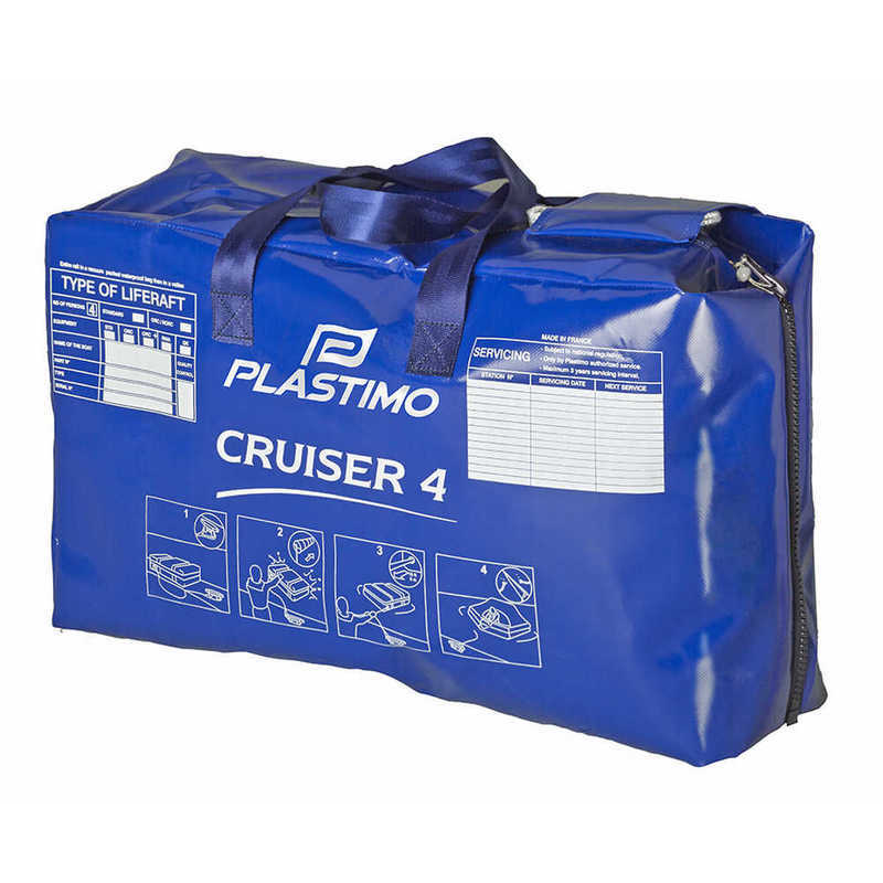 Plastimo Cruiser Rettungsinsel ORC+ | Tasche | 4 Personen | 1993